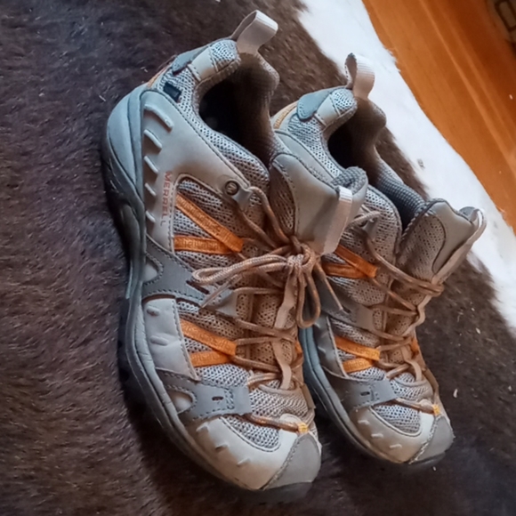 Merrell | Shoes | Merrell Brindle Aluminum Low Top Hiking Shoe | Poshmark